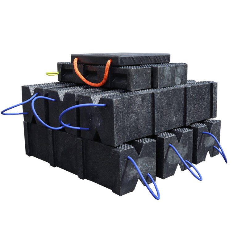 10 Piece Stacking Cribbing Kit with Jack Plate