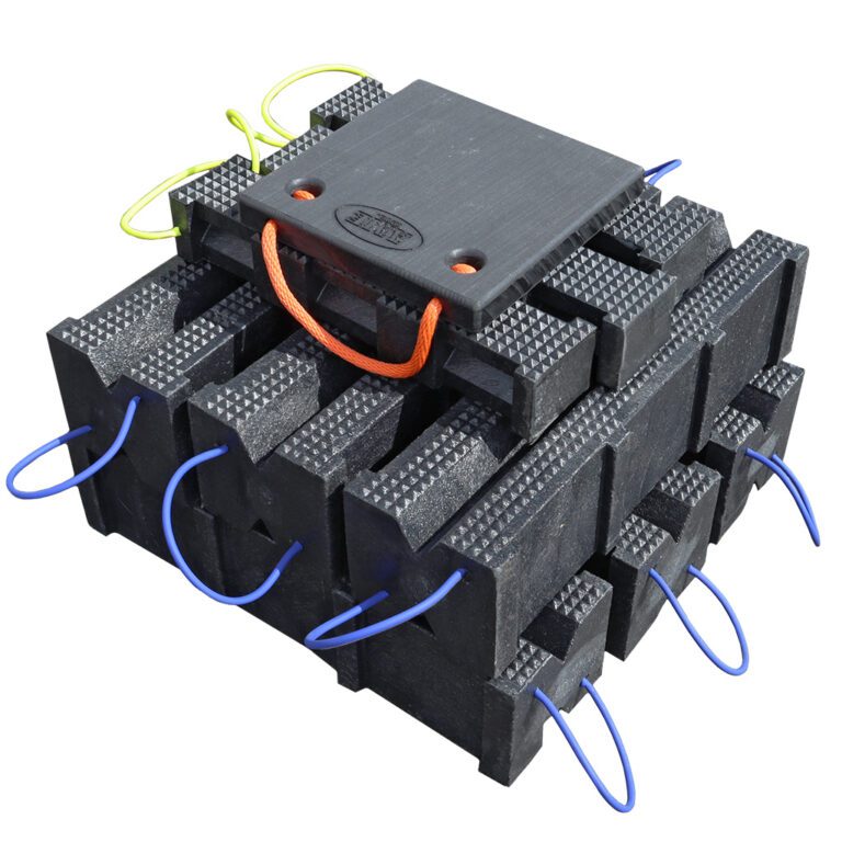 10 Piece Stacking Cribbing Kit with Jack Plate