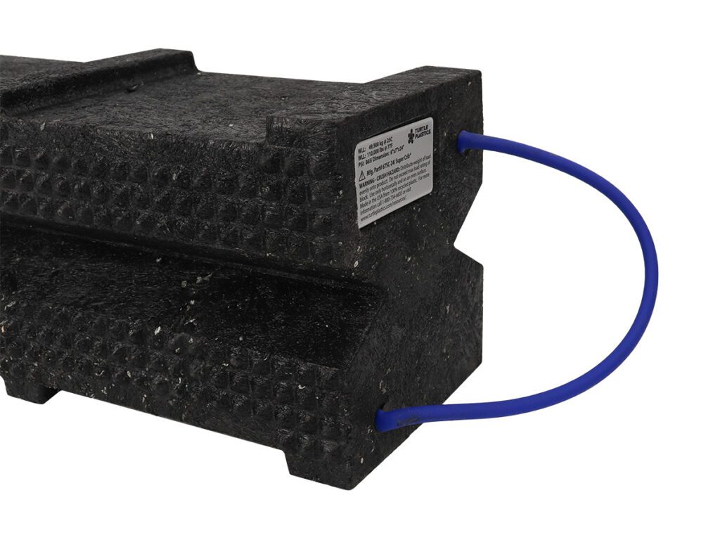 Super Crib® 6″ x 7″ x 24″ Black Cribbing Block