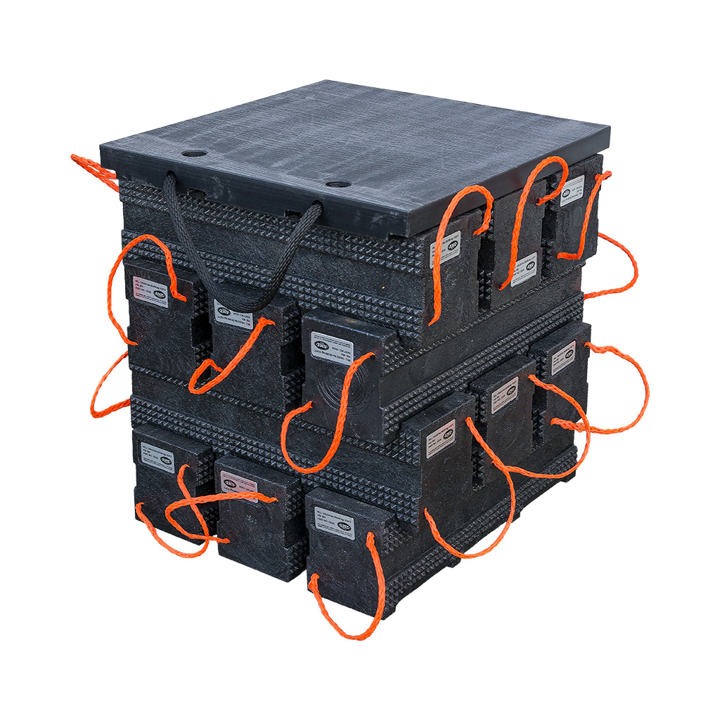 13 Piece Cribbing Kit with Locking Jack Plate