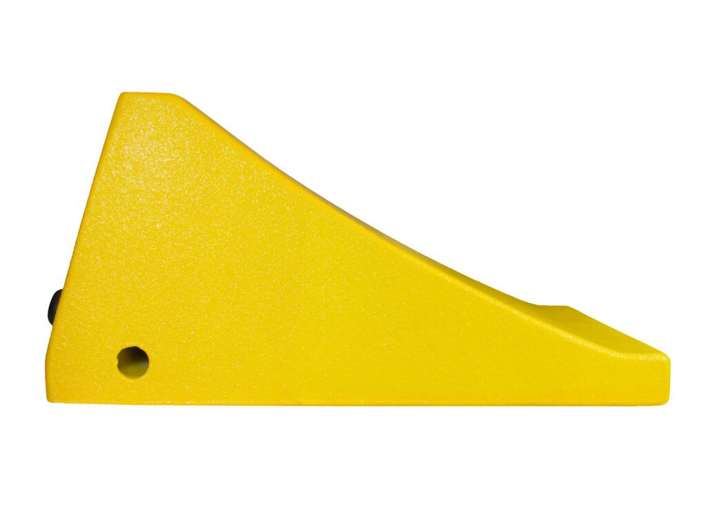 Polyurethane Mining Wheel Chocks For Tires 86.75″ to 137.75″
