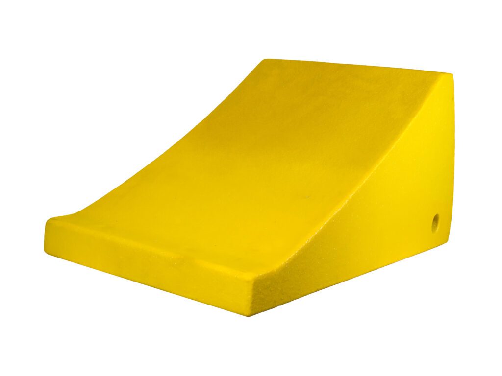 Polyurethane Mining Wheel Chocks For Tires 86.75″ to 137.75″